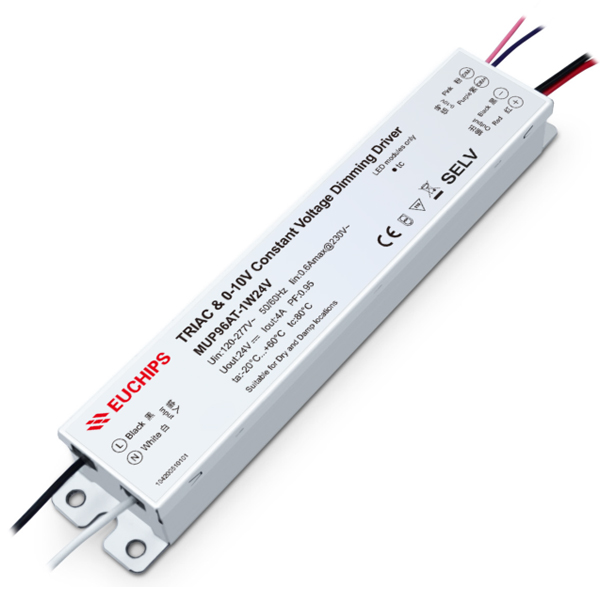 96W 24VDC Triac & 0-10V CV Driver MUP96AT-1W24V - Euchips